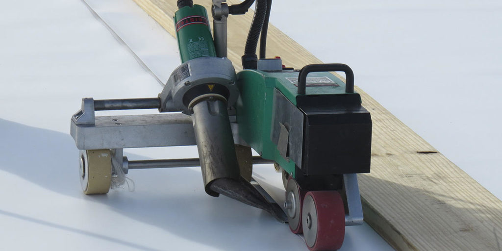 TPO Roof installed - Litespeed Construction Knoxville