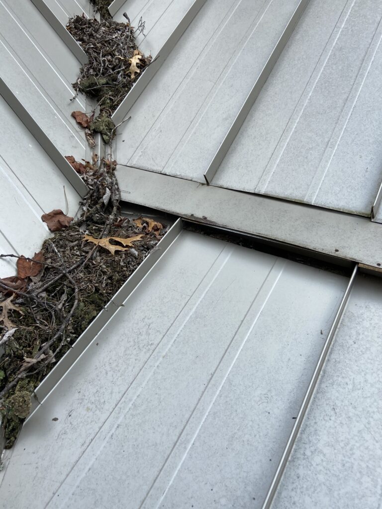 This is a piece of transition flashing that needs to get covered to ...